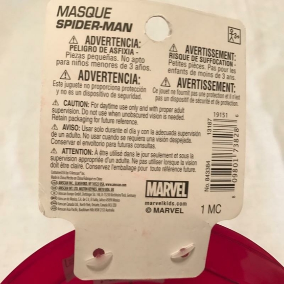Marvel | Costumes | Nwt Marvel Spiderman Child Mask | Poshmark